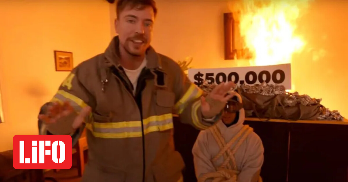 «Θα ρίσκαρες να πεθάνεις για 500.000 δολάρια;»: Το νέο αμφιλεγόμενο πρότζεκτ του MrBeast ...